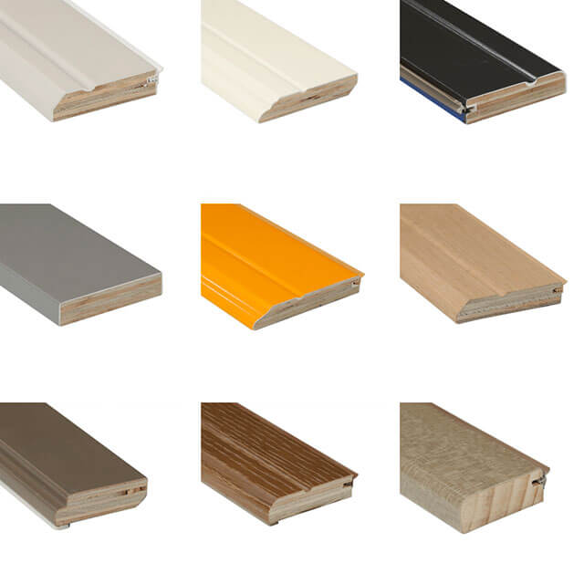 Multi Layer Solid Wood Skirting - Buy decoration materials, wall panel ...